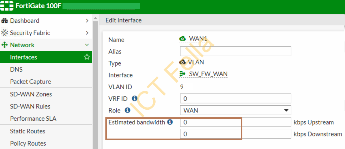 How to Configure Basic Bandwidth Shaping Policing on Cisco Fortigate for ISP Connection - ICT Fella