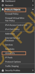 How to Configure Port Forwarding Destination NAT on Fortinet Firewall ...