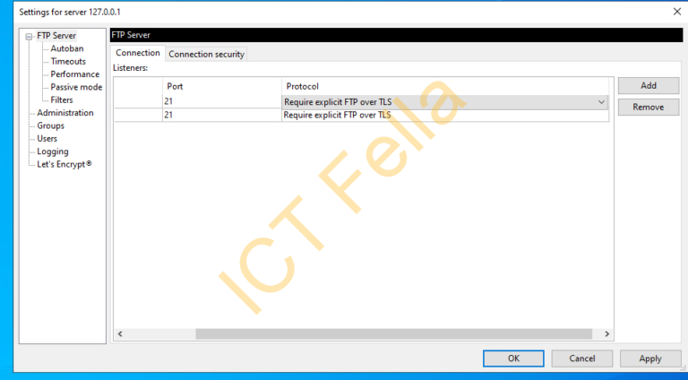 How to Configure FileZilla FTP Server with FortiGate Firewall - ICT Fella