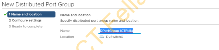 How to Add New VLAN/Port Group in vCenter - ICT Fella