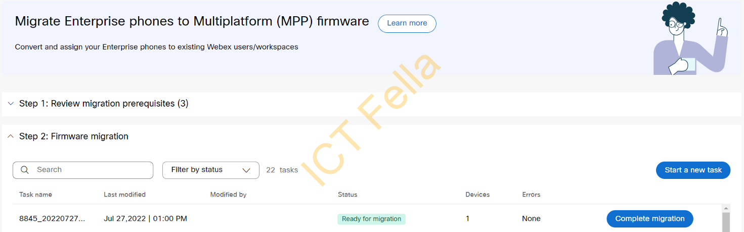 How to fix the “Provide the migration license” Error on Cisco Webex ...
