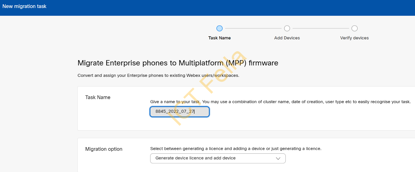 How to fix the “Provide the migration license” Error on Cisco Webex ...