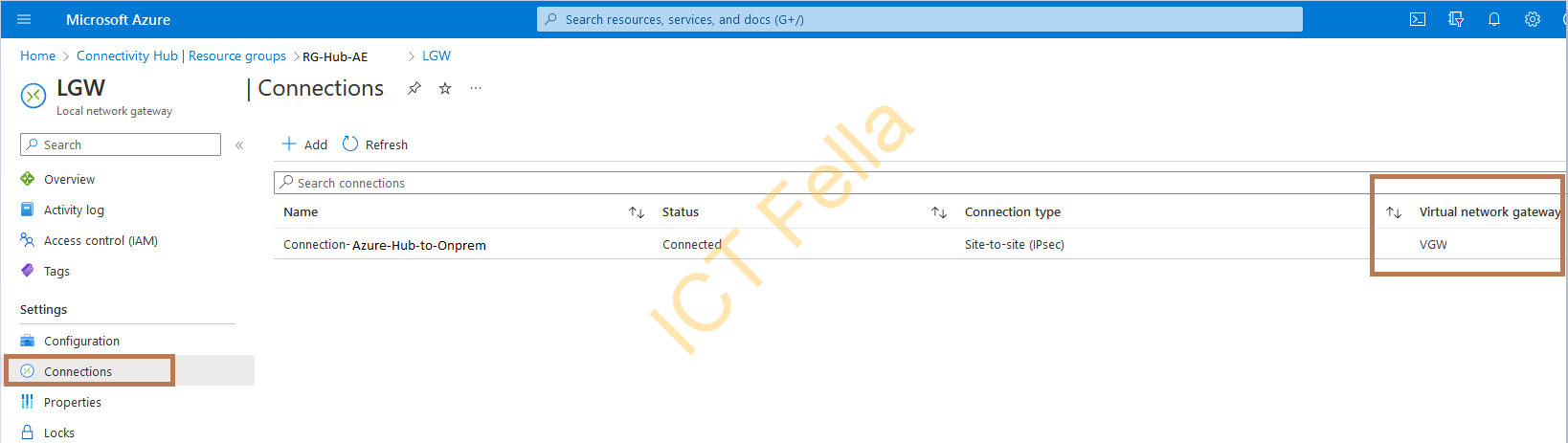 How To Configure Ipsec Vpn Between Azure And Fortigate Firewall Ict Fella