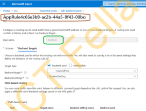 How to Fix Azure Application Gateway Server Error 502 – stale HTTP rule - ICT Fella