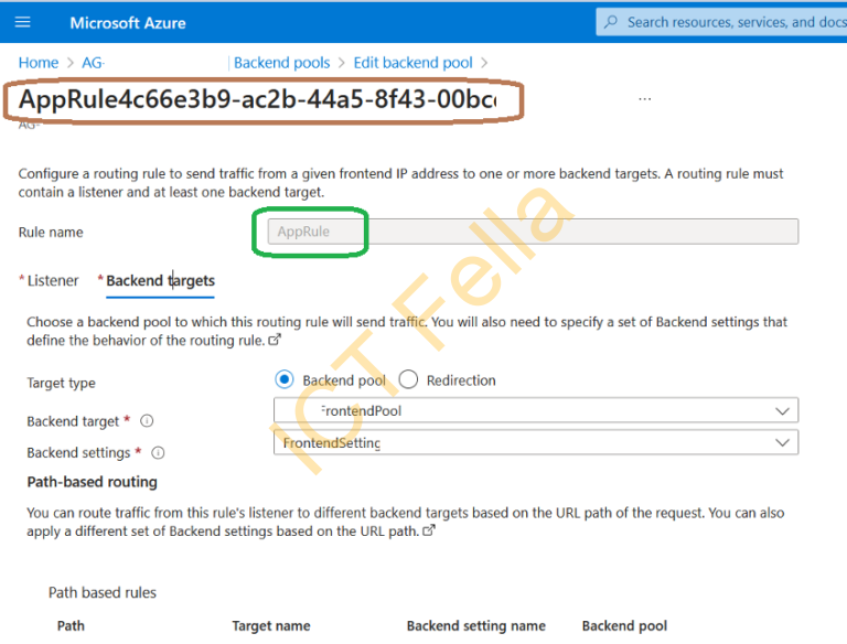 How to Fix Azure Application Gateway Server Error 502 – stale HTTP rule - ICT Fella