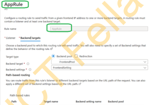 How to Fix Azure Application Gateway Server Error 502 – stale HTTP rule - ICT Fella