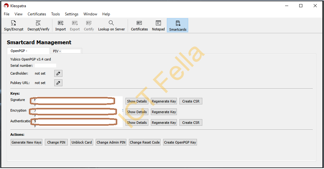 How to Encrypt/Decrypt File Using Yubikey – GPG4Win Kleopatra - ICT Fella