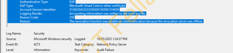 How to Fix NPS Issue that Caused by Root CA CRL - ICT Fella