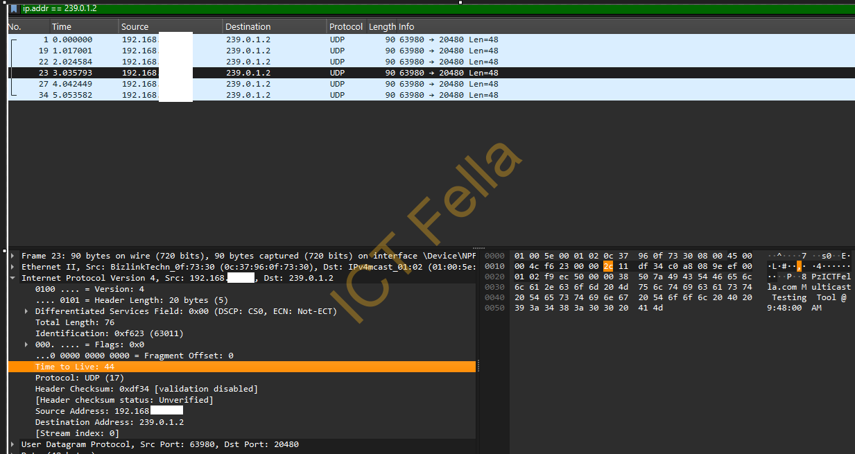 Multicast Test Tool - ICT Fella